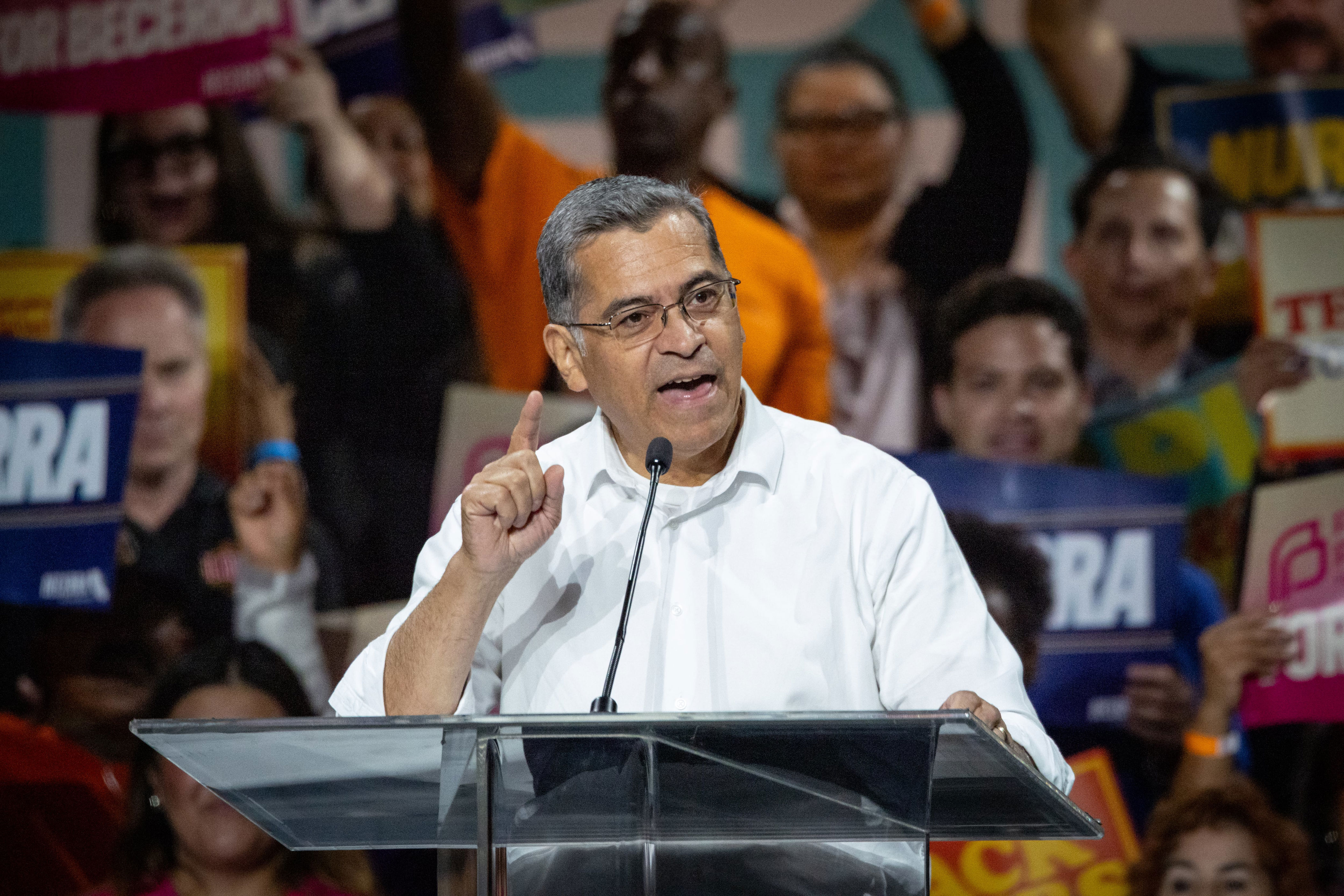 Democrat Xavier Becerra first to advance in tight California ...