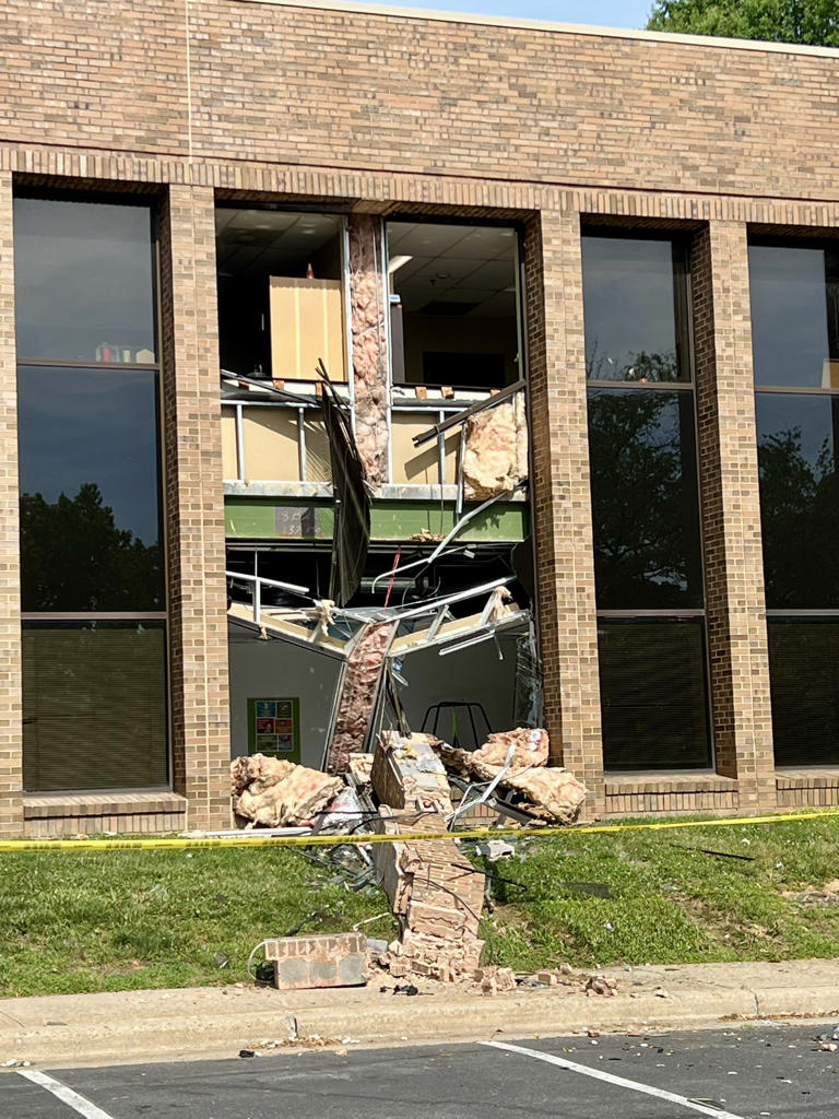 Two hurt after truck crashes into Gaithersburg church, causes brick ...