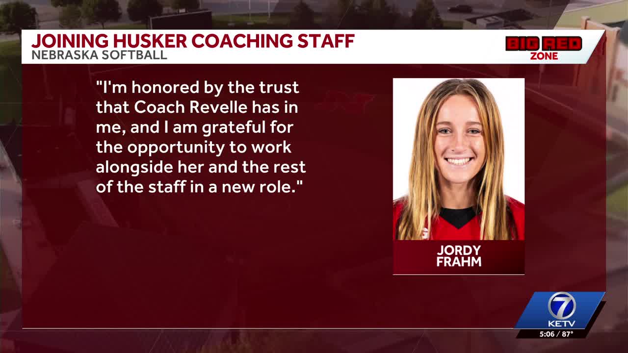 Nebraska softball star Jordy Frahm will return to Lincoln as an ...