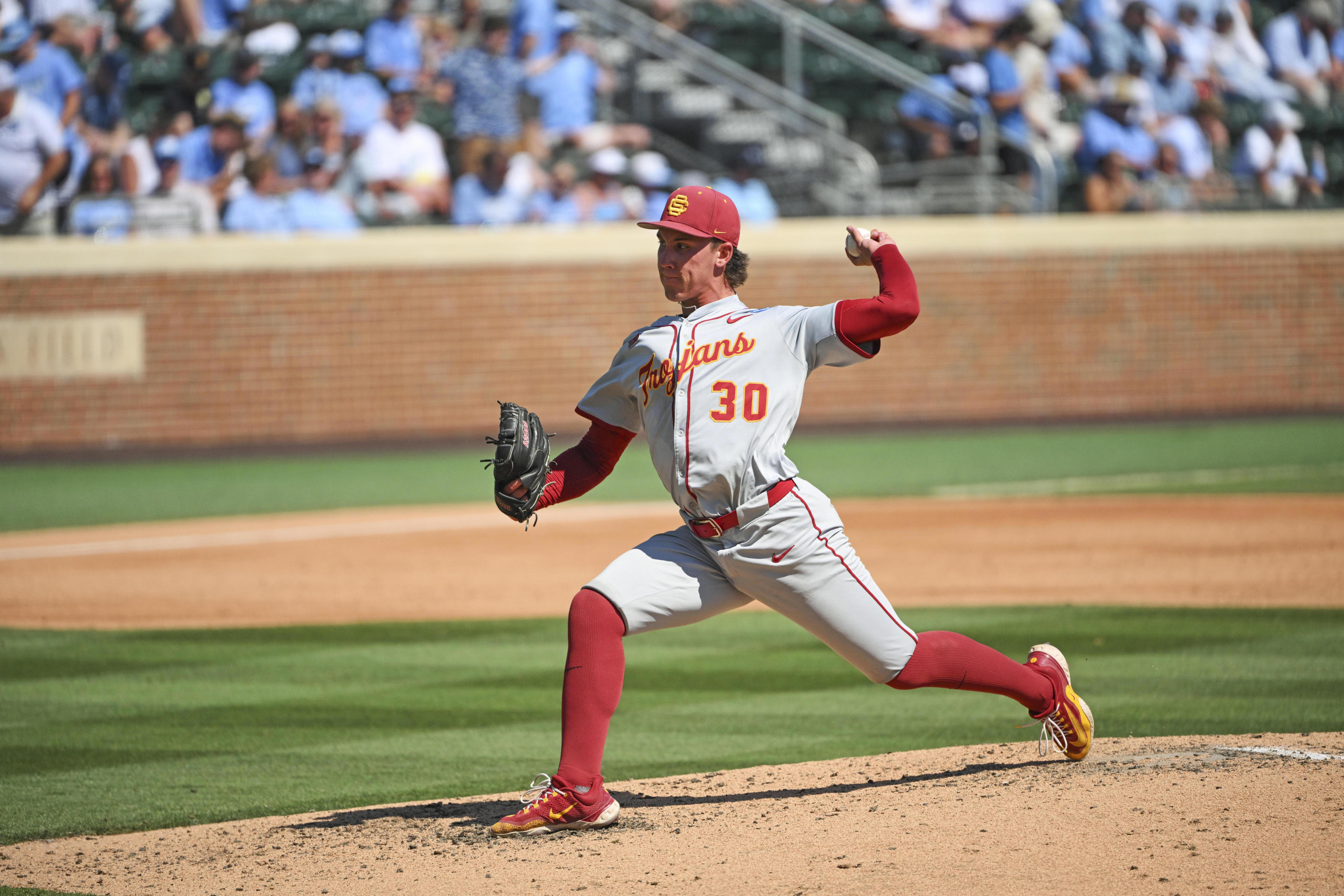 USC storms back against UNC to take Game 1 of their Super Regional