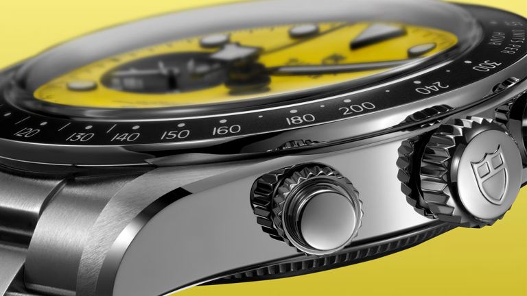 Tudor's new Bumblebee Black Bay Chrono 39 features a bold yellow dial ...