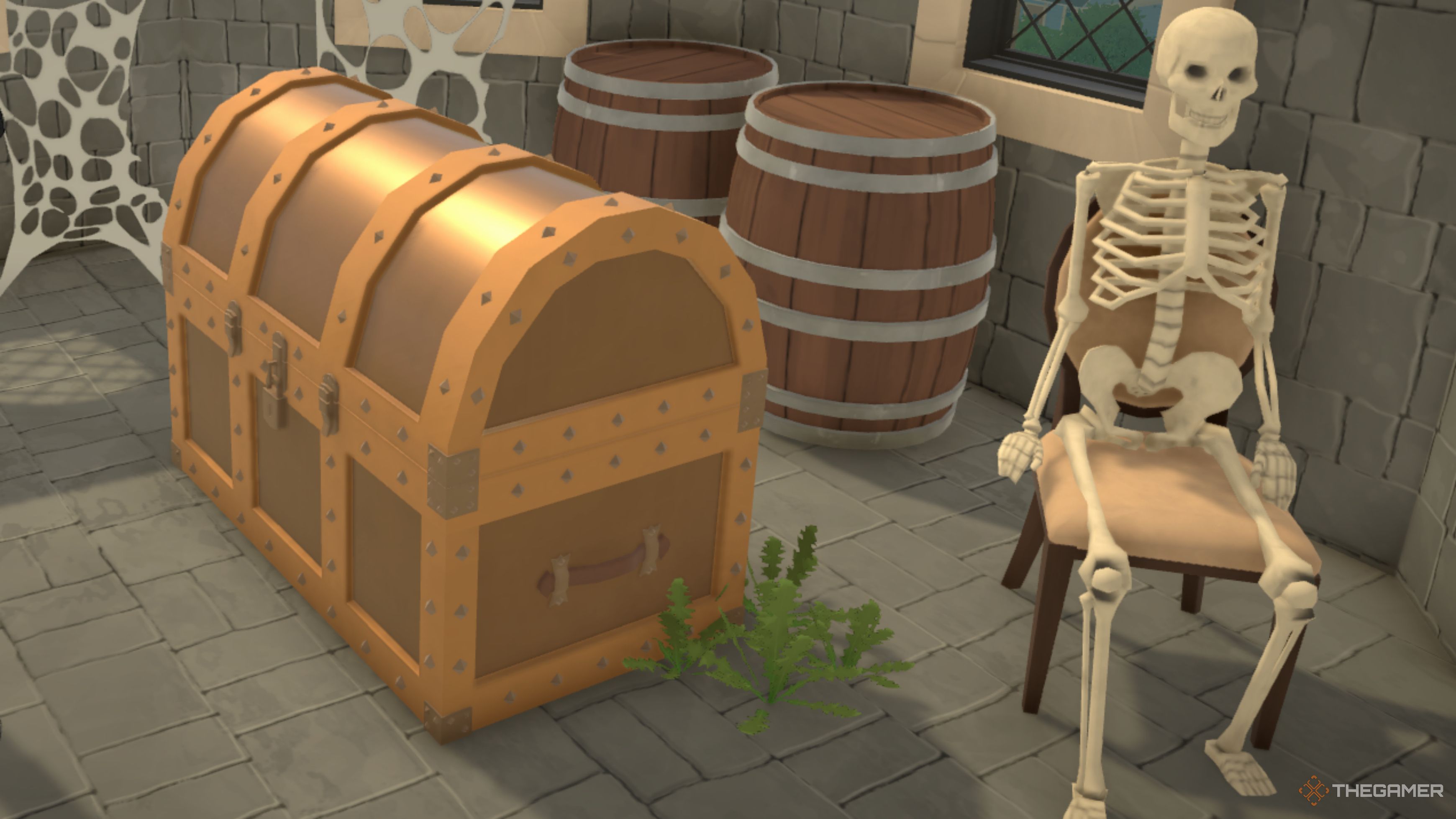 How to find the secret town hall treasure chest in Paralives