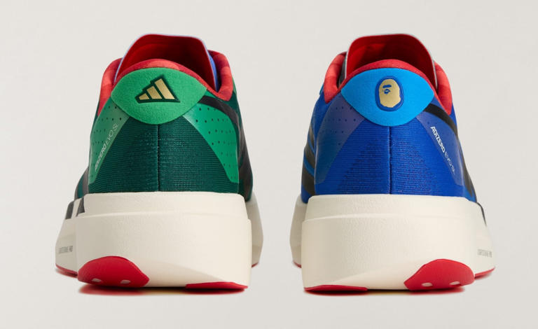 Detailed Look at the Bape x Adiads EVO SL Collab