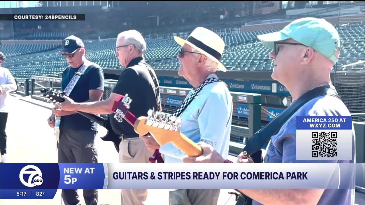 Detroit band to play national anthem at Comerica Park on July 4th