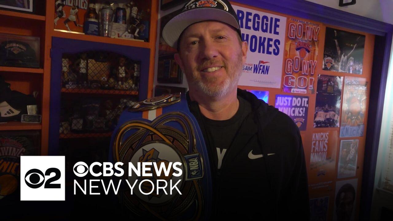 Knicks superfan says he's feeling a sweep