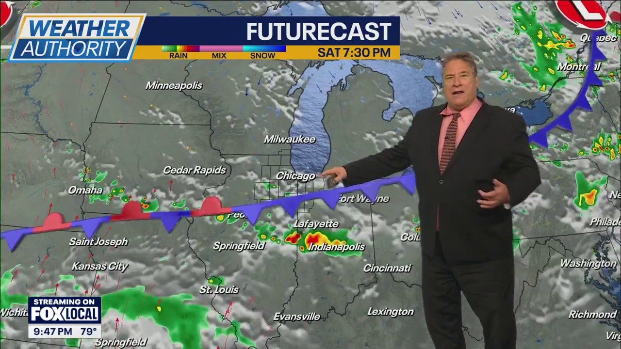 Chicago weather: Scattered storms possible this weekend, 90s next week
