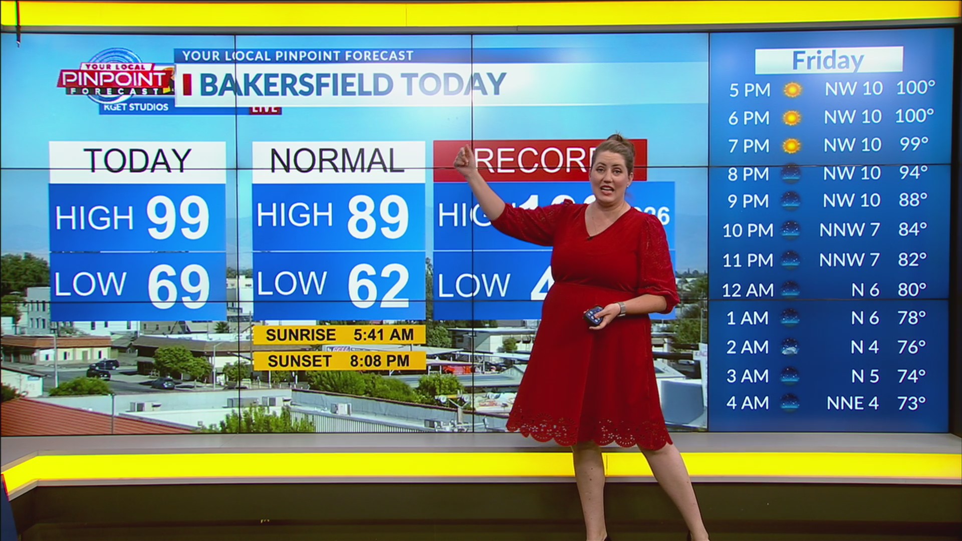 Elaina Rusk's Bakersfield weather forecast - June 5, 2026