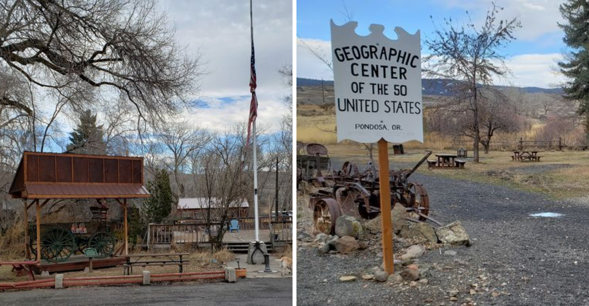 Oregon has a ghost town that once claimed to be the geographic center ...