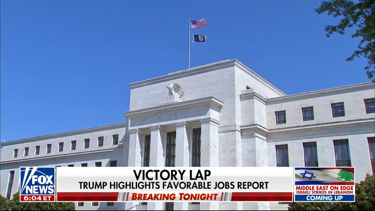 President Trump hopeful for the economy after recent job report ...