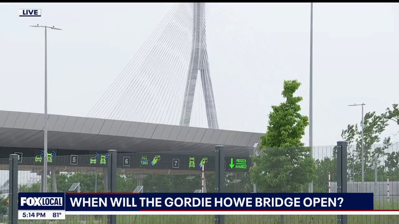 Gordie Howe Bridge still closed, Michigan Democrats demand Trump to open it
