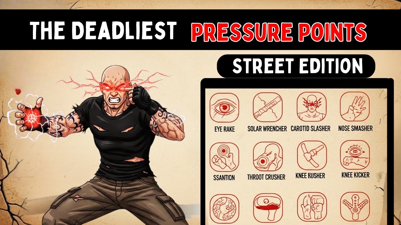 The deadliest pressure points for everyday threats—street edition