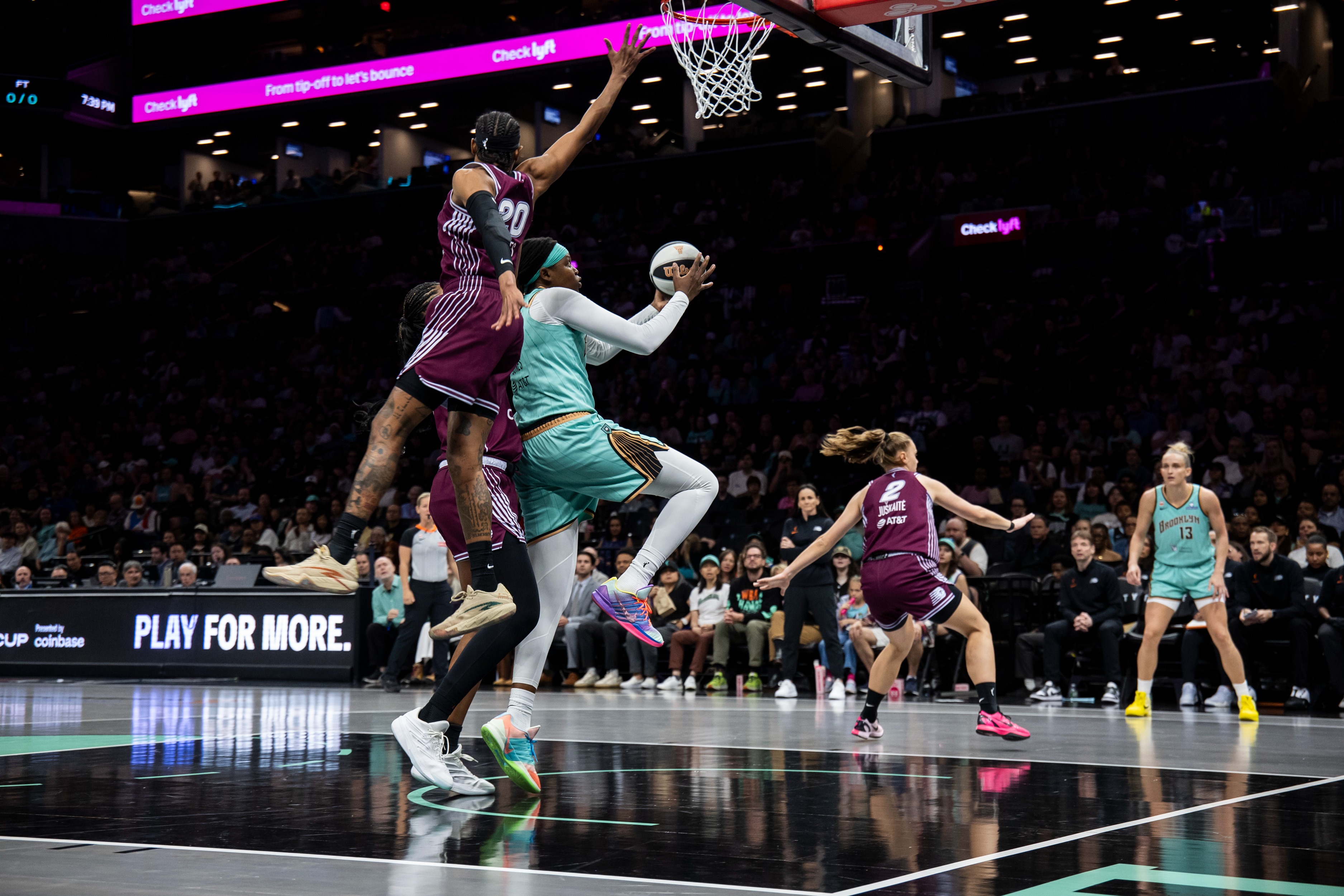 Liberty trying to unlock another Jonquel Jones level off the bounce in ...