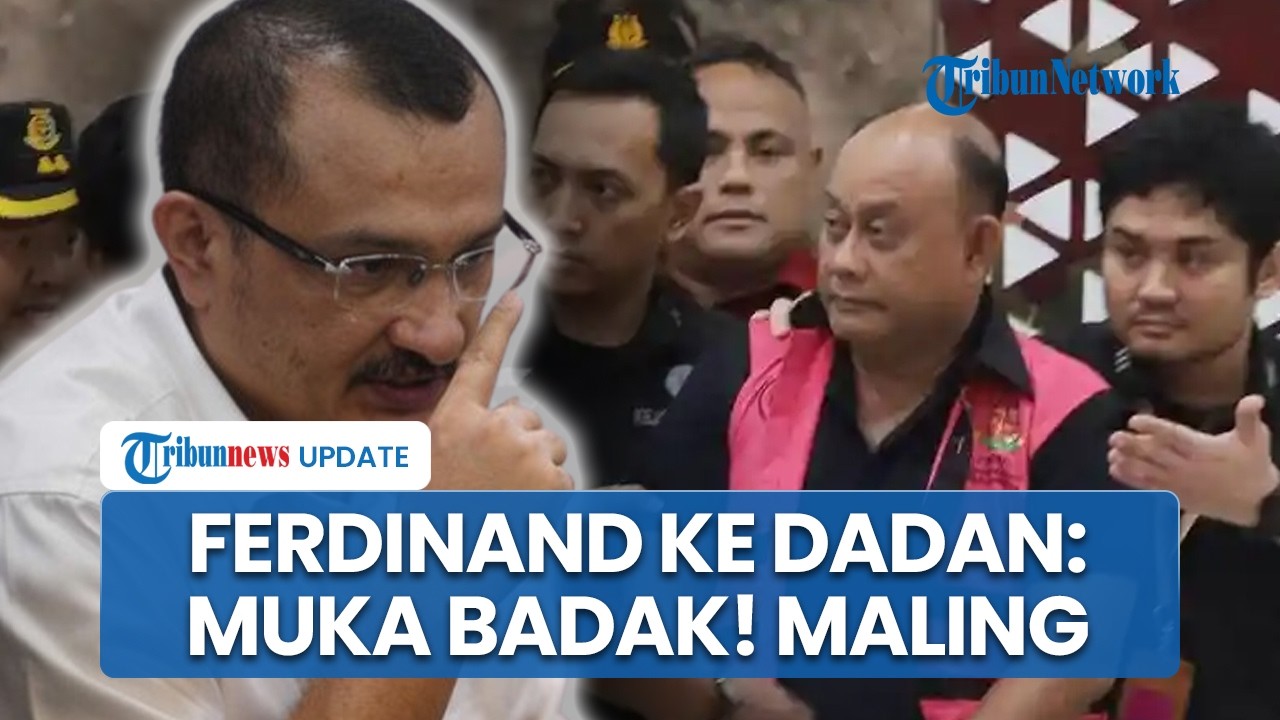 Ferdinand PDIP beri kritik keras seusai Dadan Hindayana ditangkap: Muka ...