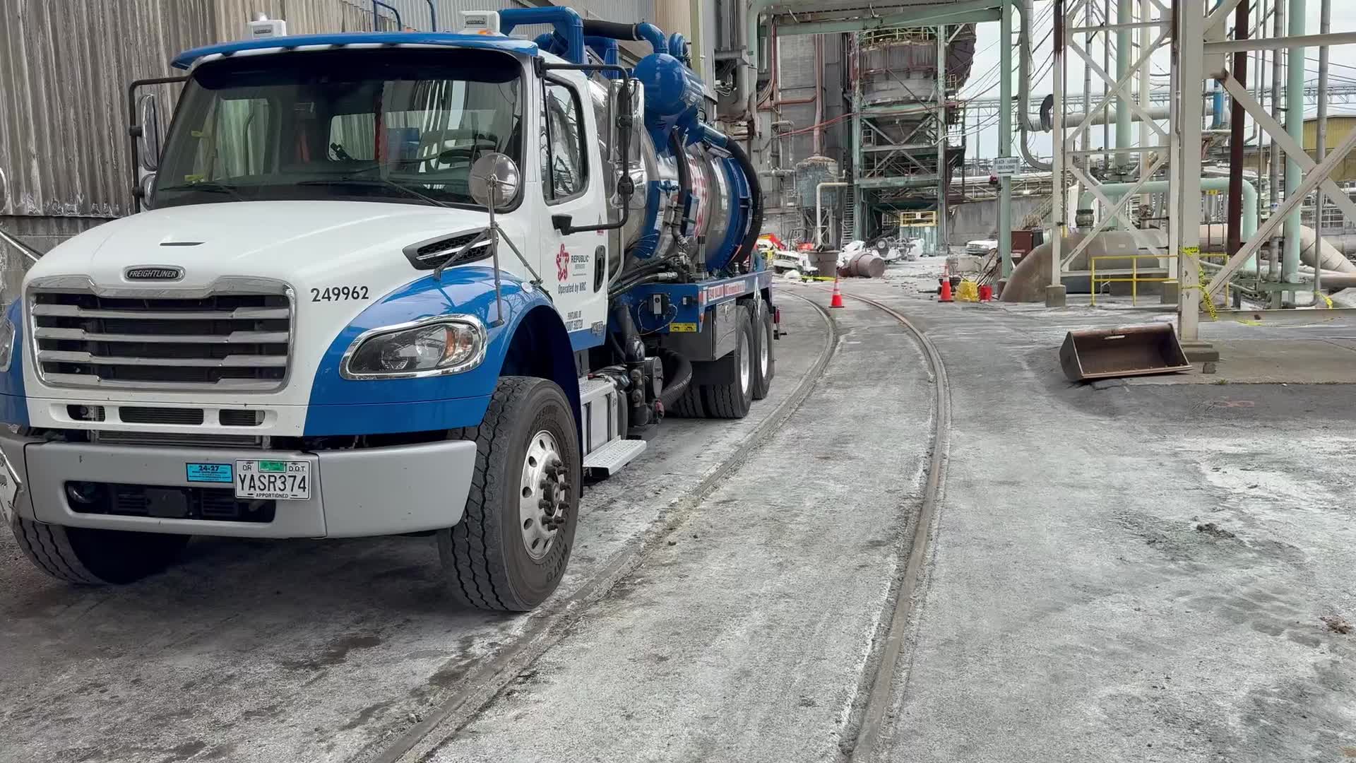 Video reveals new look at the damage from Nippon chemical tank rupture ...
