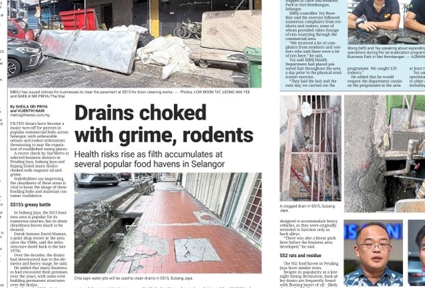 MBPJ steps up cleaning efforts to tackle dirty drains, rodent issue