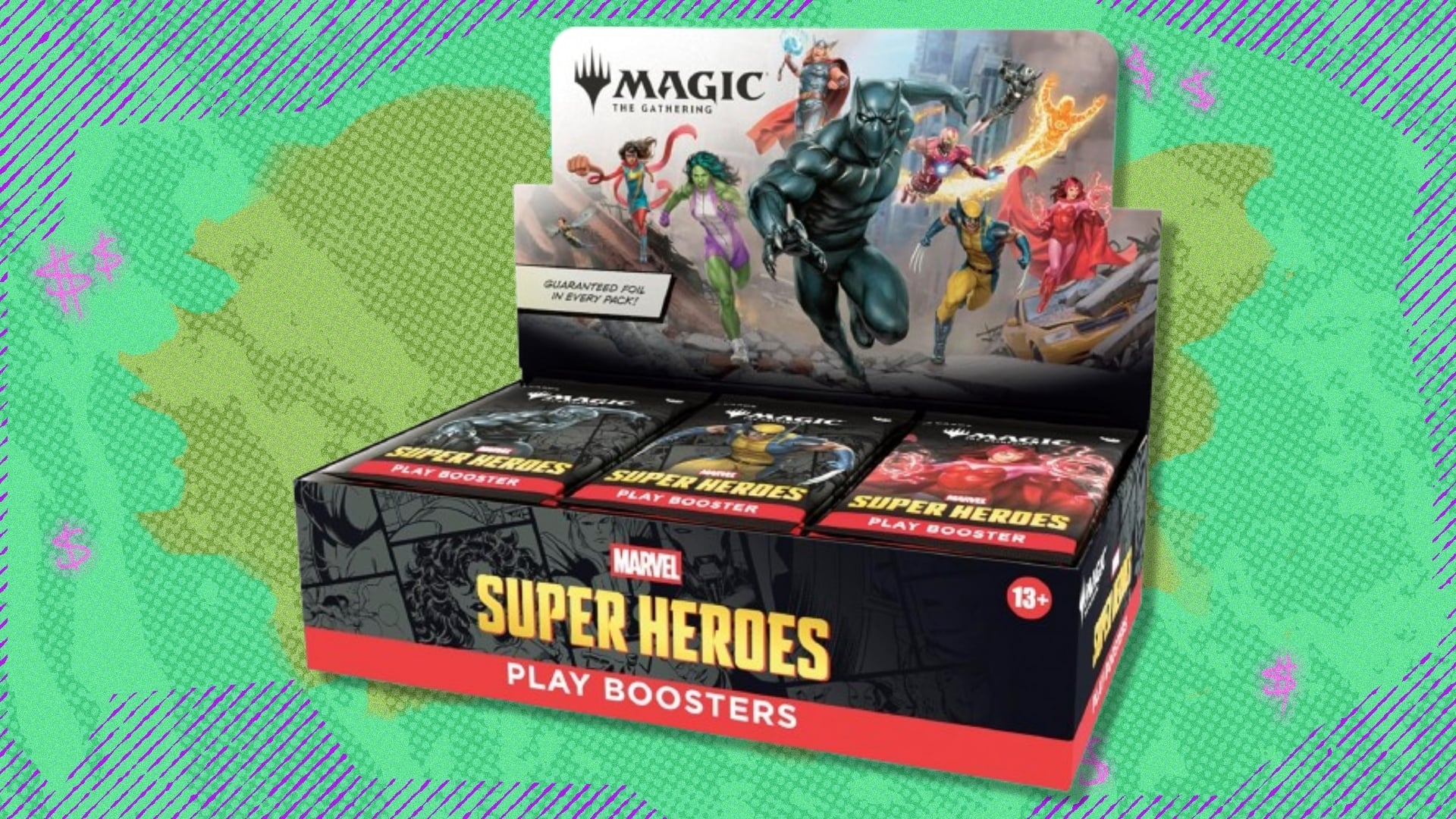 Preorder the Magic: The Gathering Marvel Super Heroes Play Booster Box ...