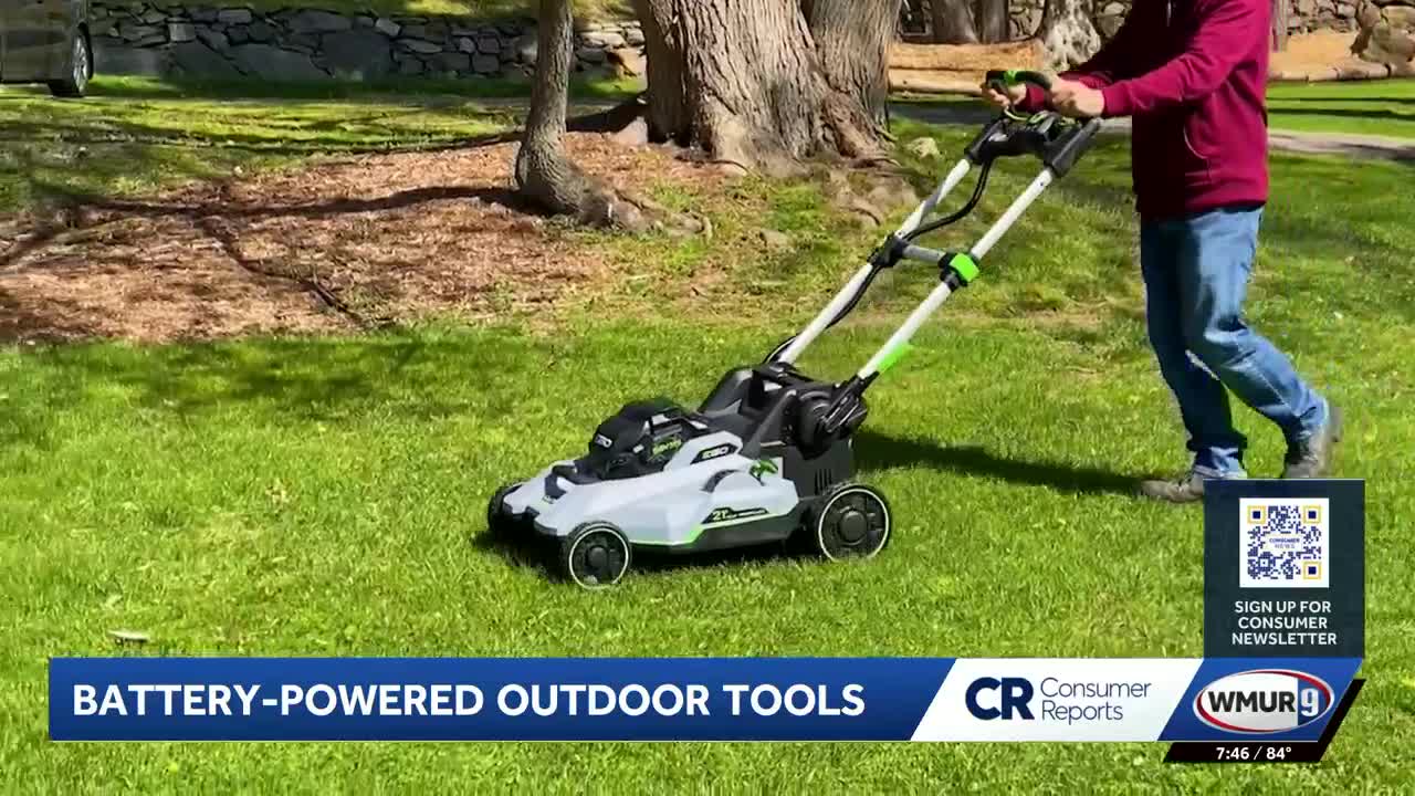 Consumer Reports shares top battery-powered yard tools and safety advice