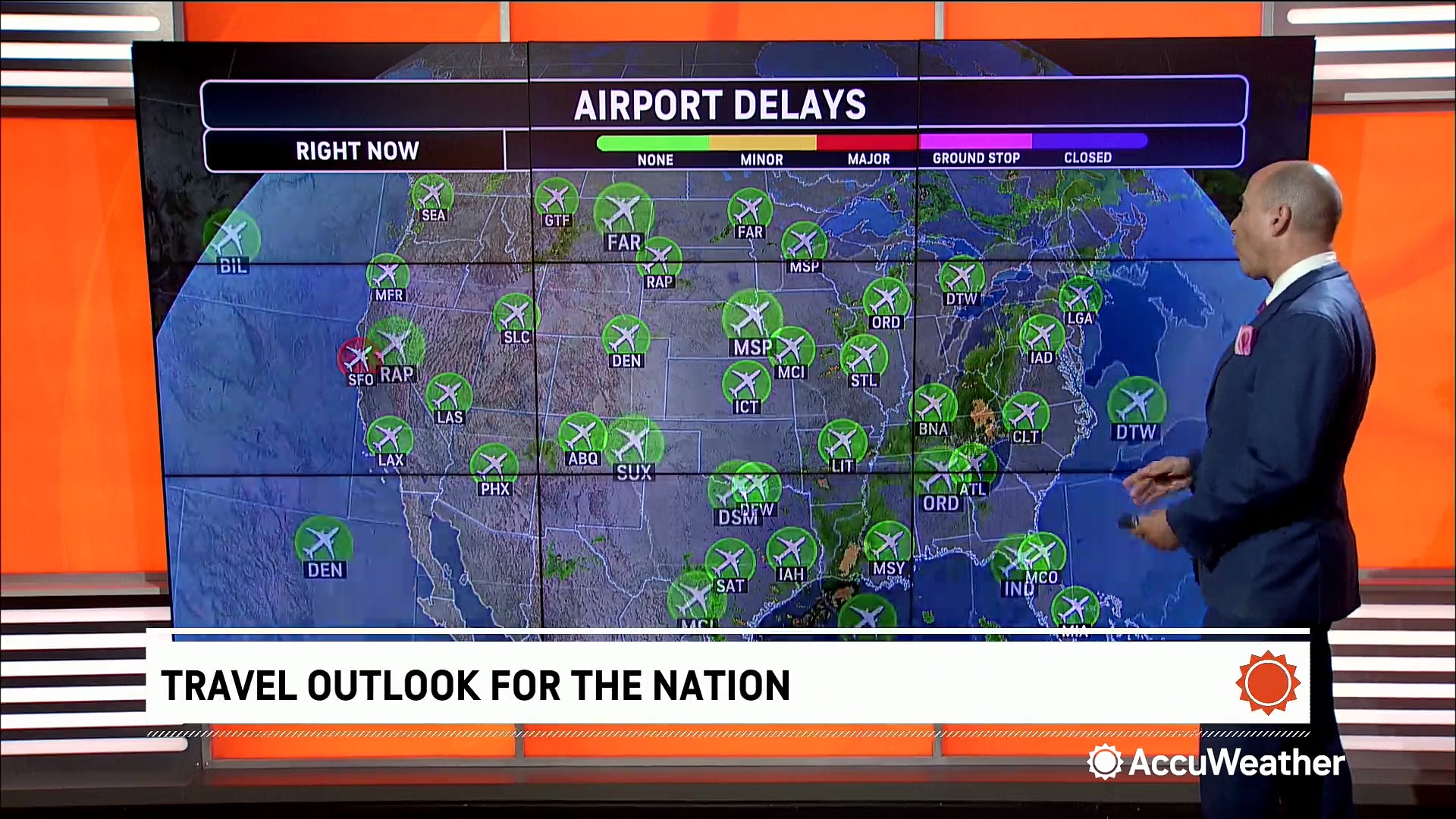 Here's your travel forecast for June 5