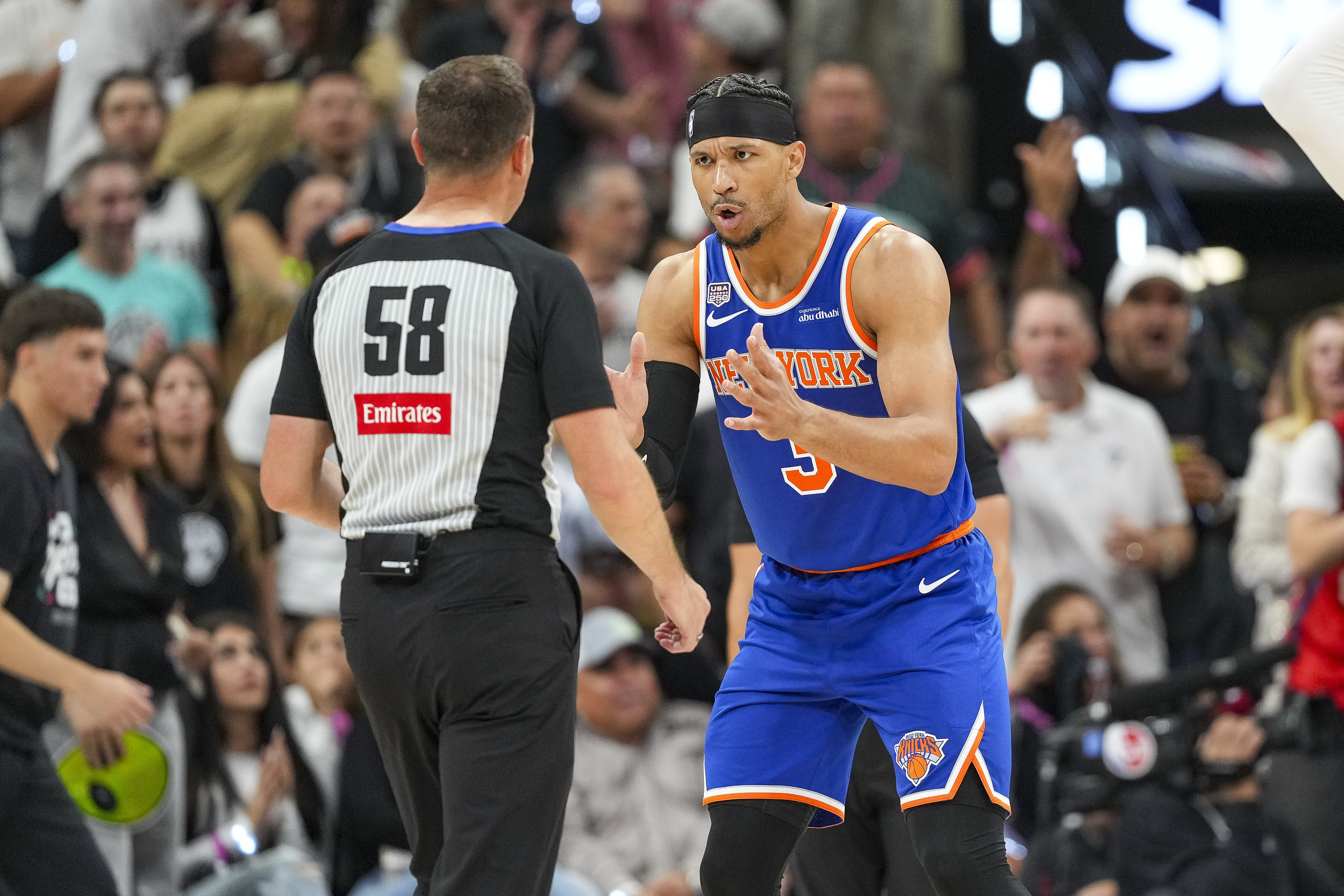 Josh Hart hit with flagrant foul for dirty move in Game 2