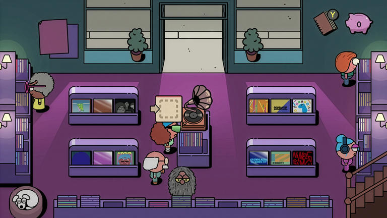 This cozy indie rhythm game that lets you run a record shop might be my ...