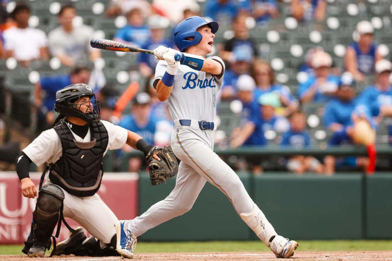 Brock baseball stymied by Robinson in Class 4A Division II state ...