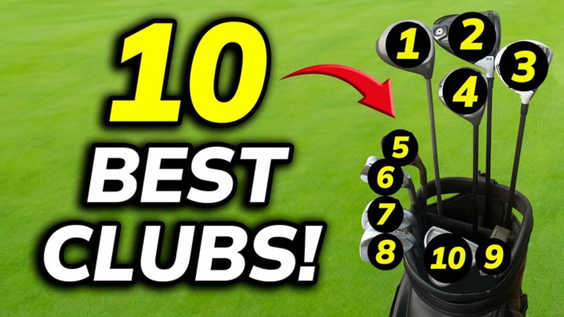 We select the 10 best golf clubs of all time