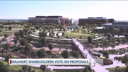 Walmart shareholders vote on proposals