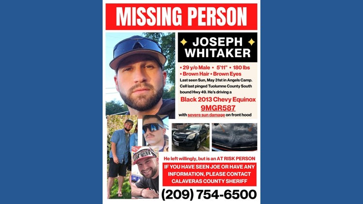 Have you seen Joseph Whitaker? Authorities searching for at-risk ...