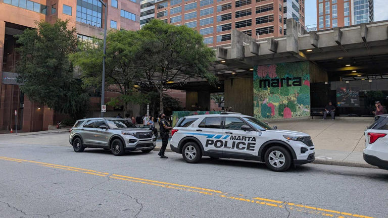 Atlanta transit disrupted as police surround Midtown MARTA station