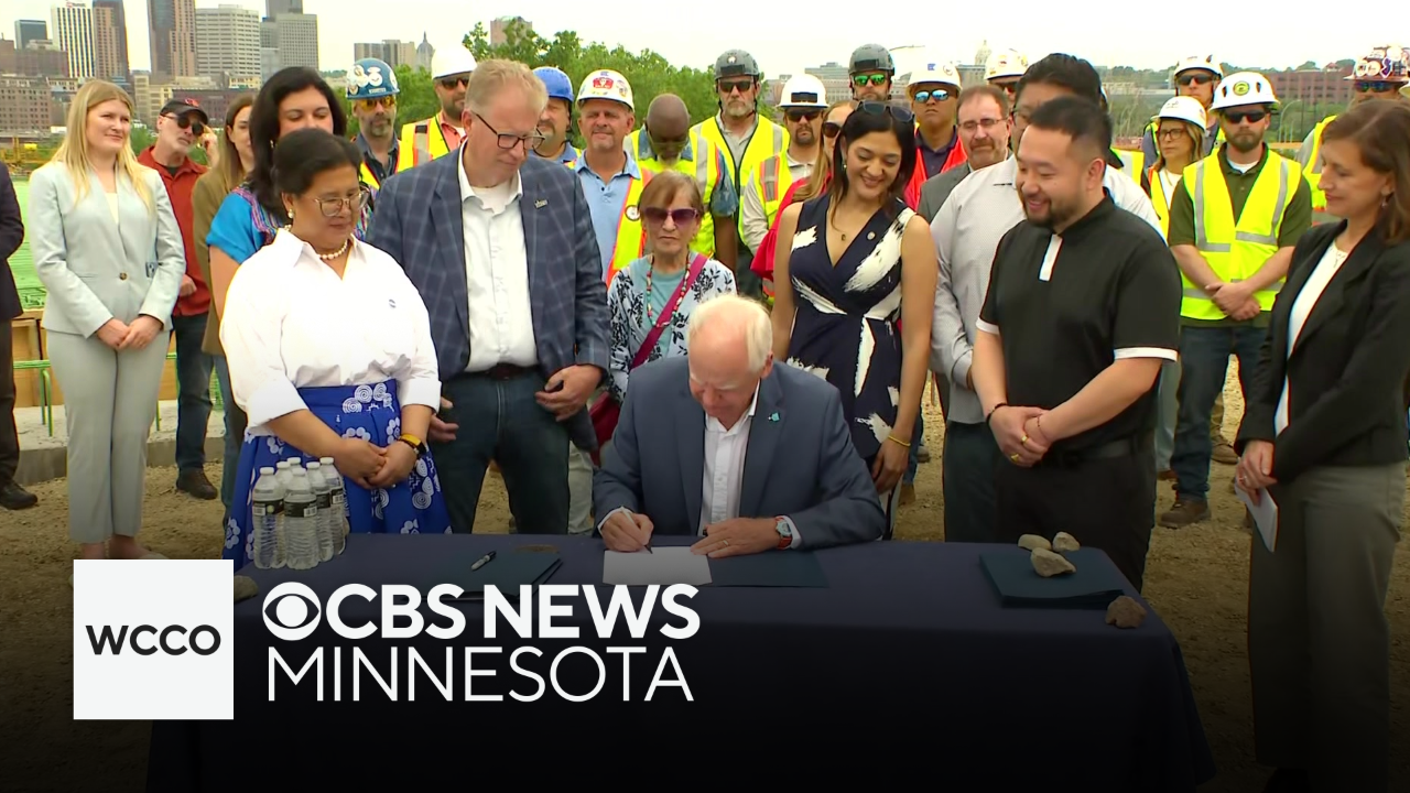 Minnesota projects to move forward after Walz signs infrastructure bill