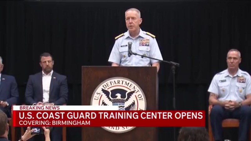 US Coast Guard hosts ribbon cutting for training center at former ...