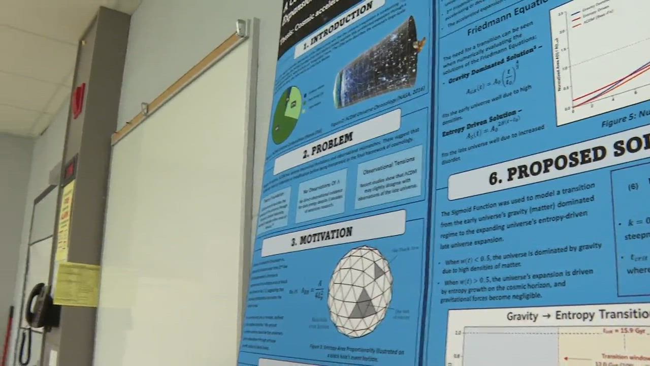 Building bright futures: Liam Desre's science fair project wins gold