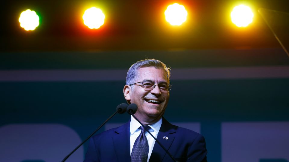 Democrat Xavier Becerra will advance to November election in California ...