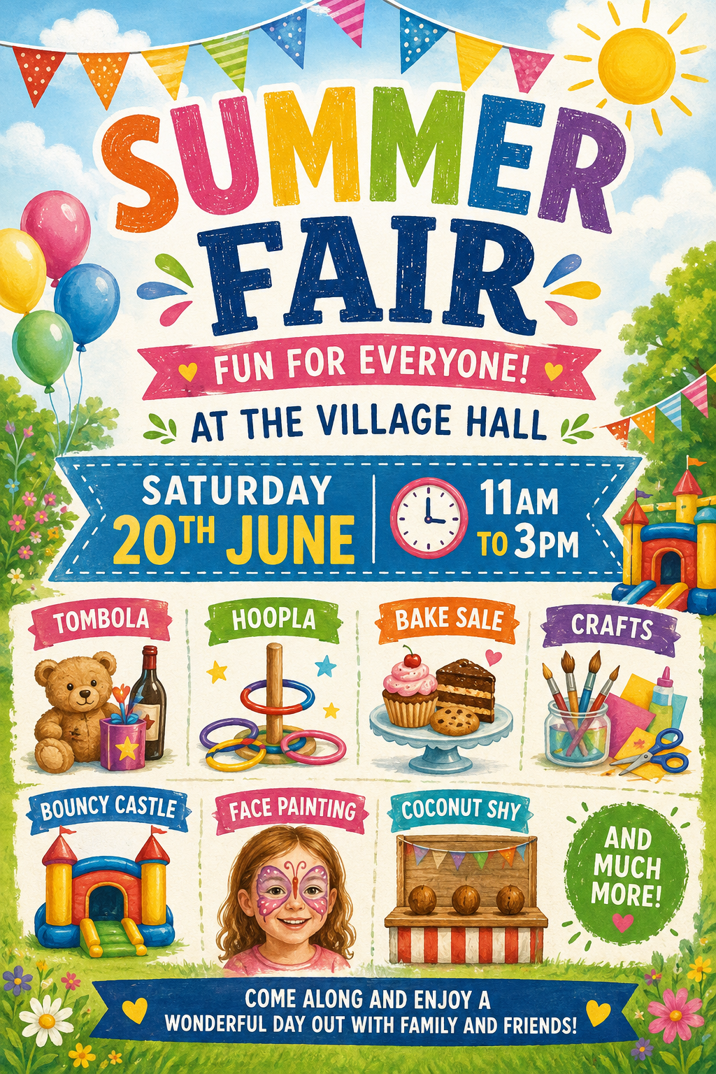 Soulless summer fairs: AI poster slop is taking over a pub near you