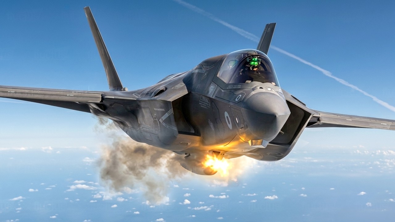 Testing the limits of US F-35’s scary Gatling gun hidden inside a pod