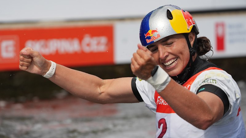 'Proud of myself': Fox claims double gold at World Cup