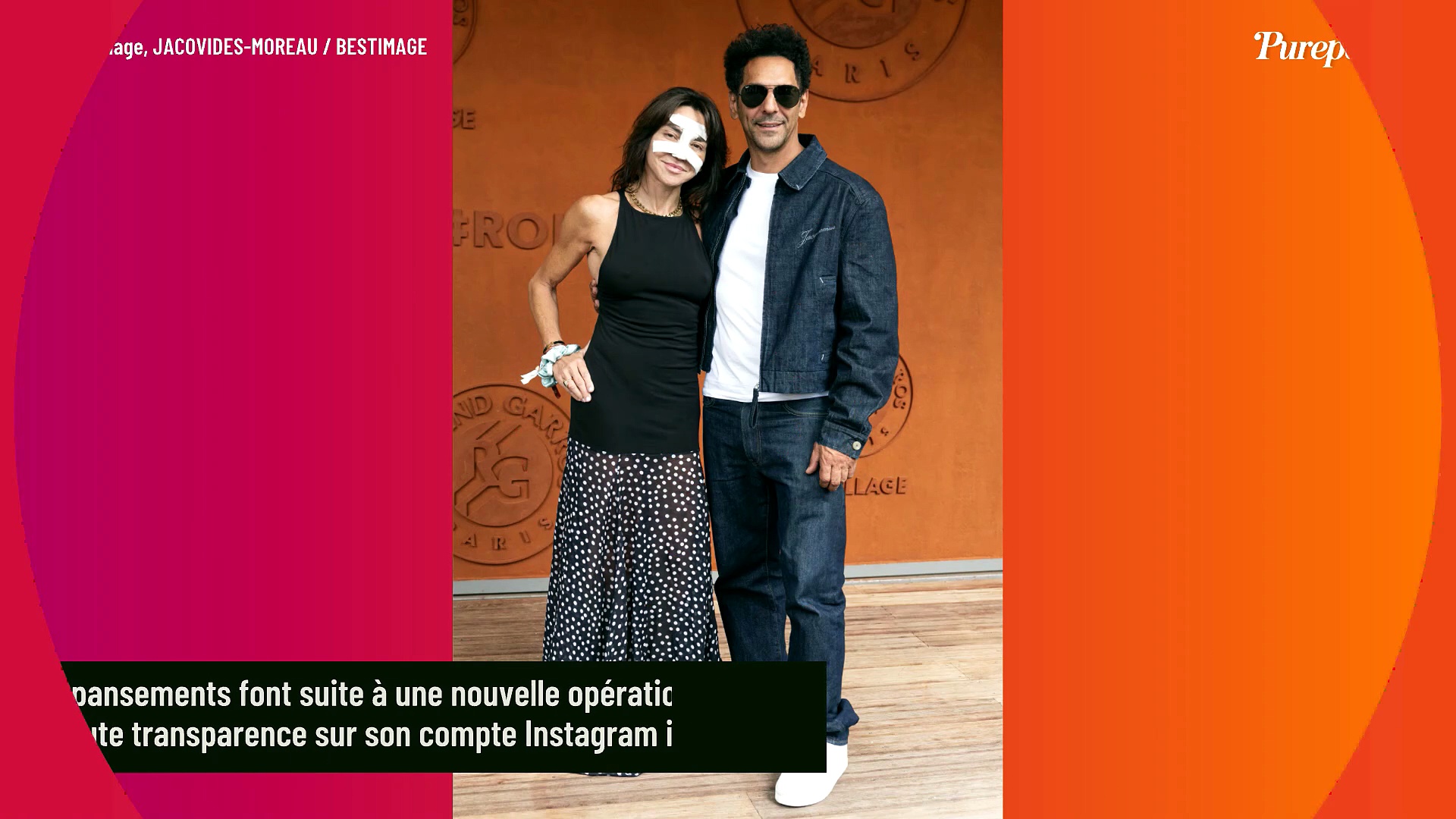 Tomer Sisley avec sa femme à Roland-Garros : les raisons des bandages ...