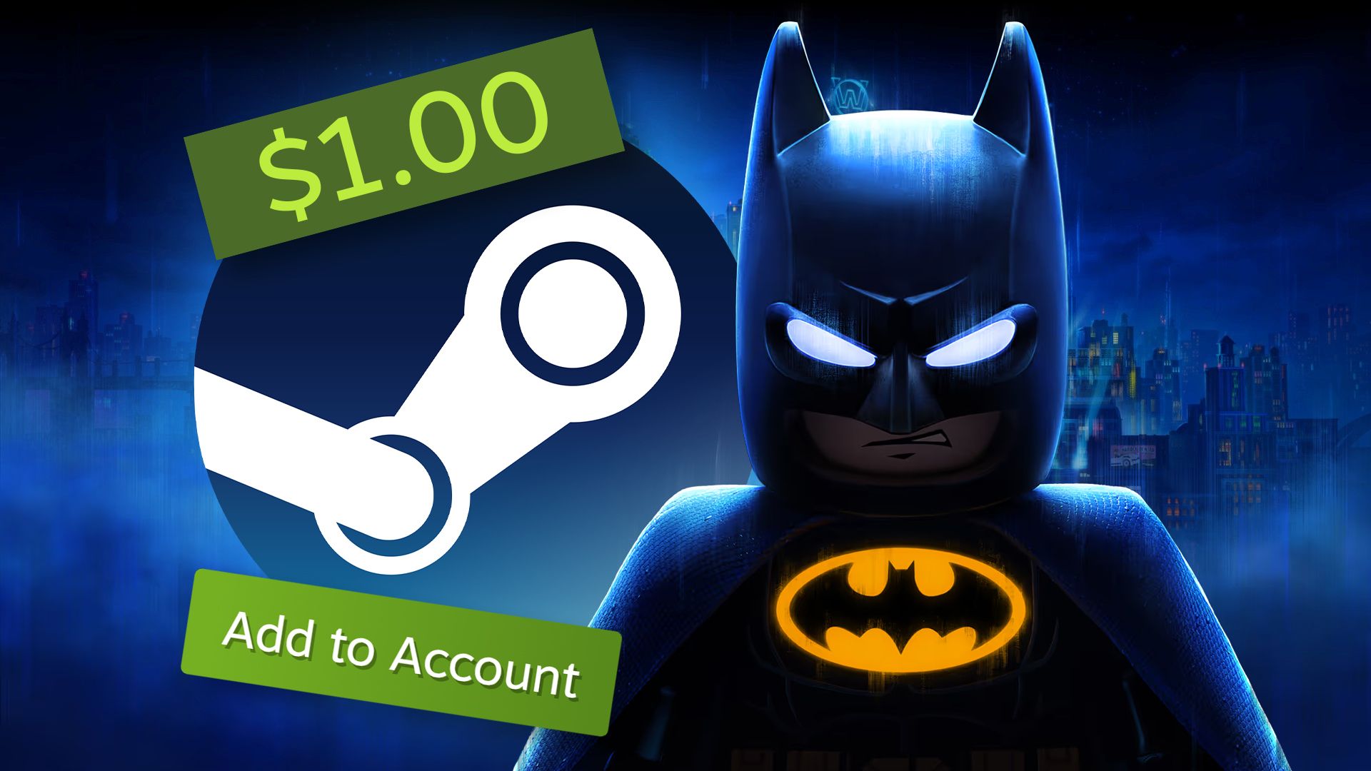 Steam users have a chance to get LEGO Batman: Legacy of the Dark Knight ...