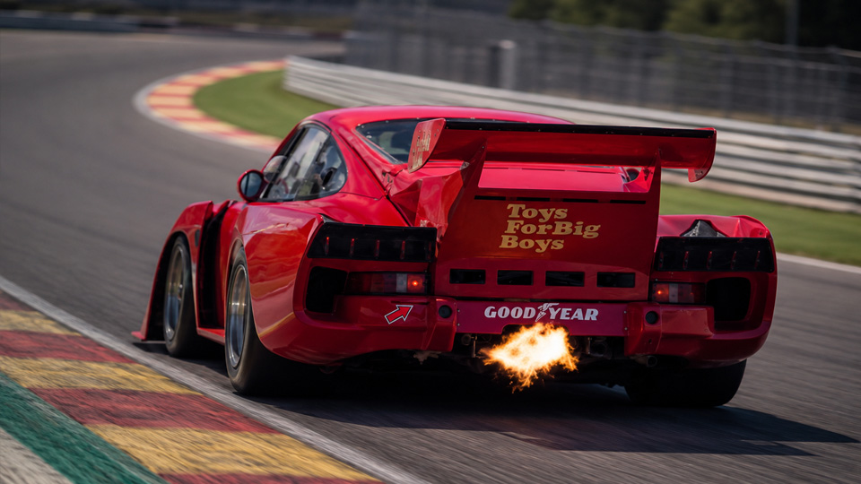 Porsche 935 Kremer 800 PS Turbo-Monster Vollgas-Sound