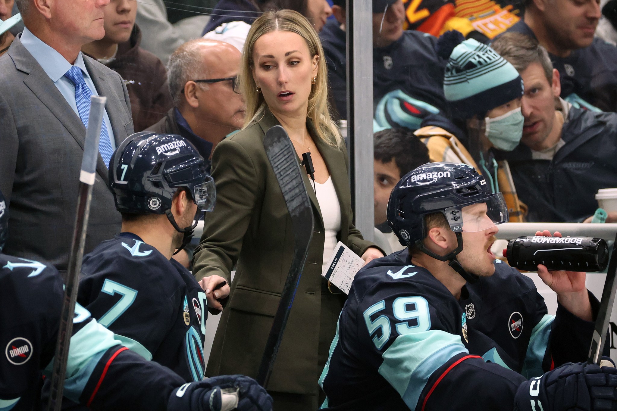 Canucks showing interest in NHL’s first female coach: Report