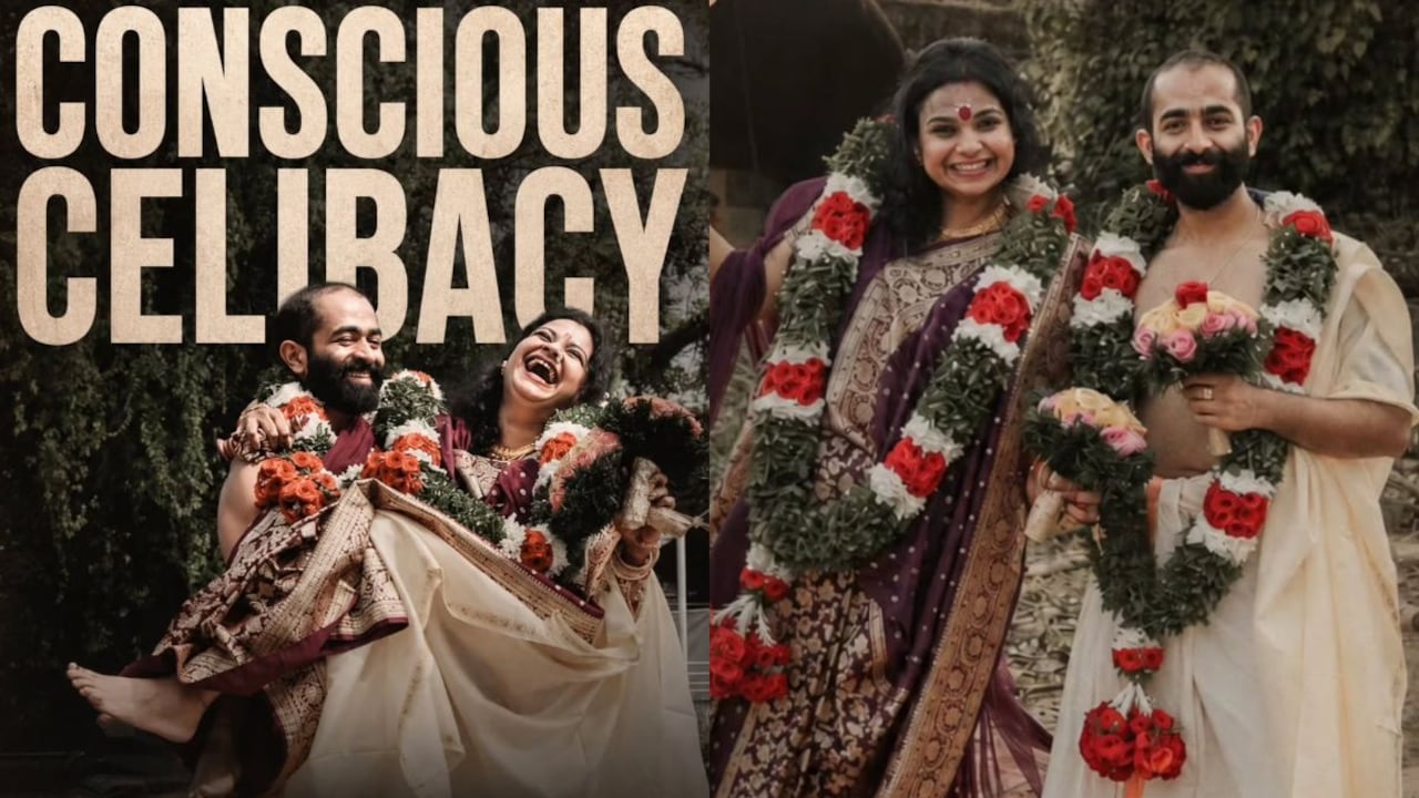 Indian couple on practising "conscious celibacy" for 5 years: 'Intimacy ...