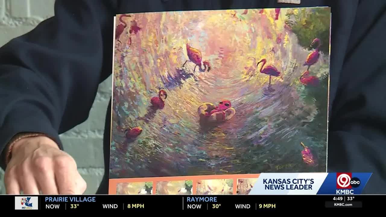 Kansas City artist's pink alien spreads message of inclusion