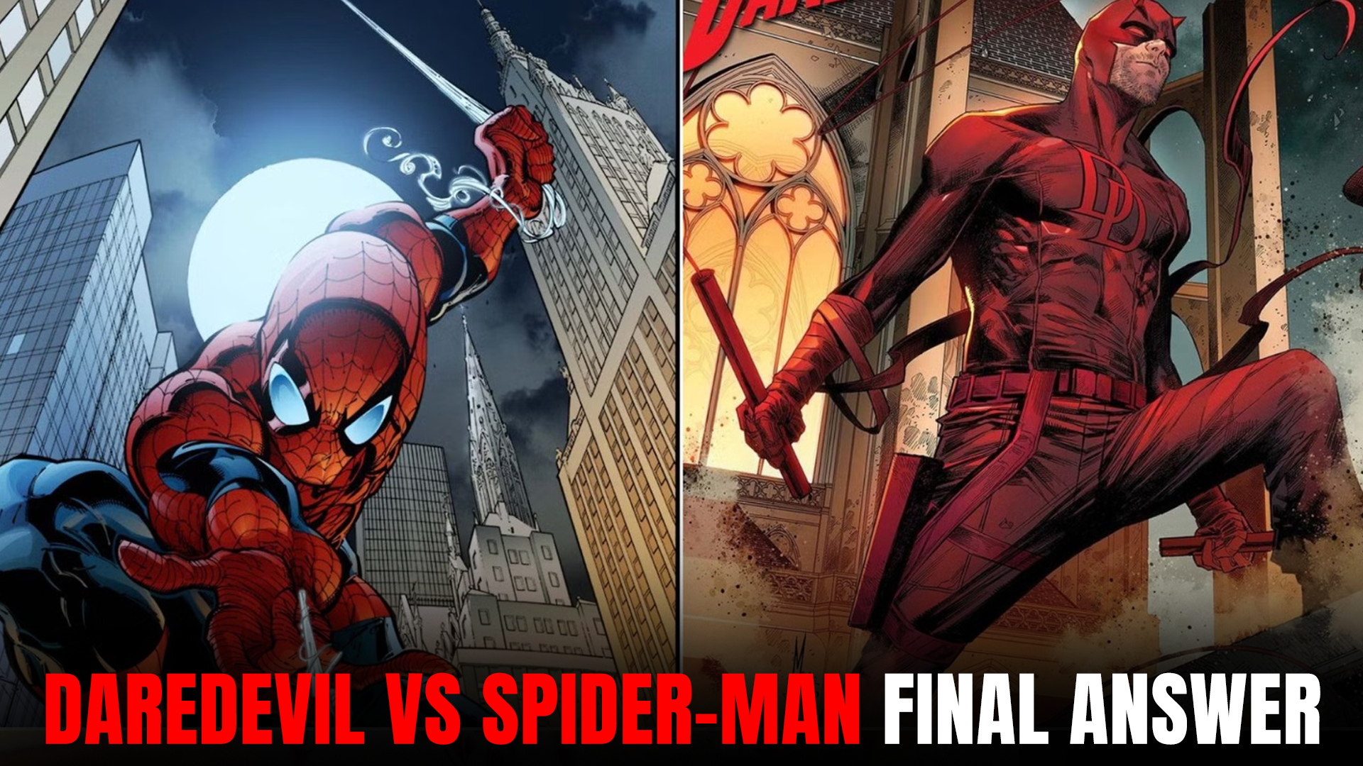 Spider-Man vs Daredevil: Who has better senses and who actually wins?