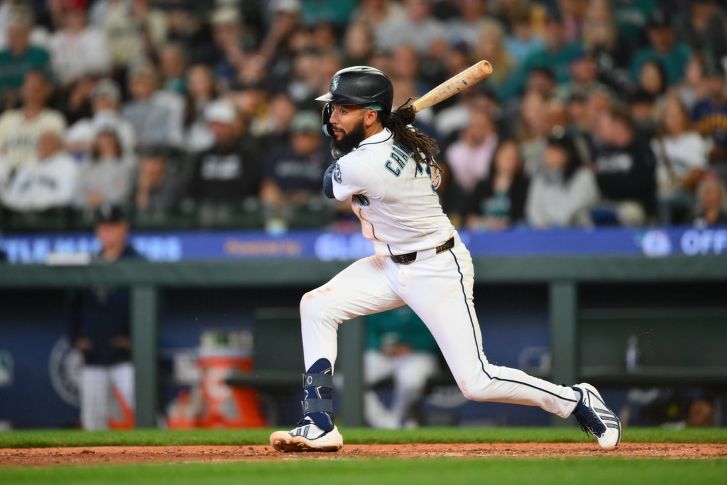 Mariners SS JP Crawford (hand) day-to-day after HBP