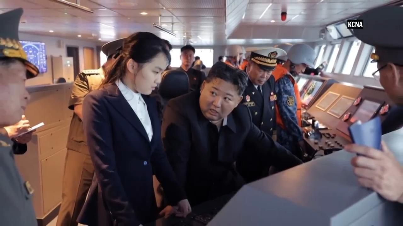 North Korean leader Kim showcases new warship ahead of visit by China's Xi