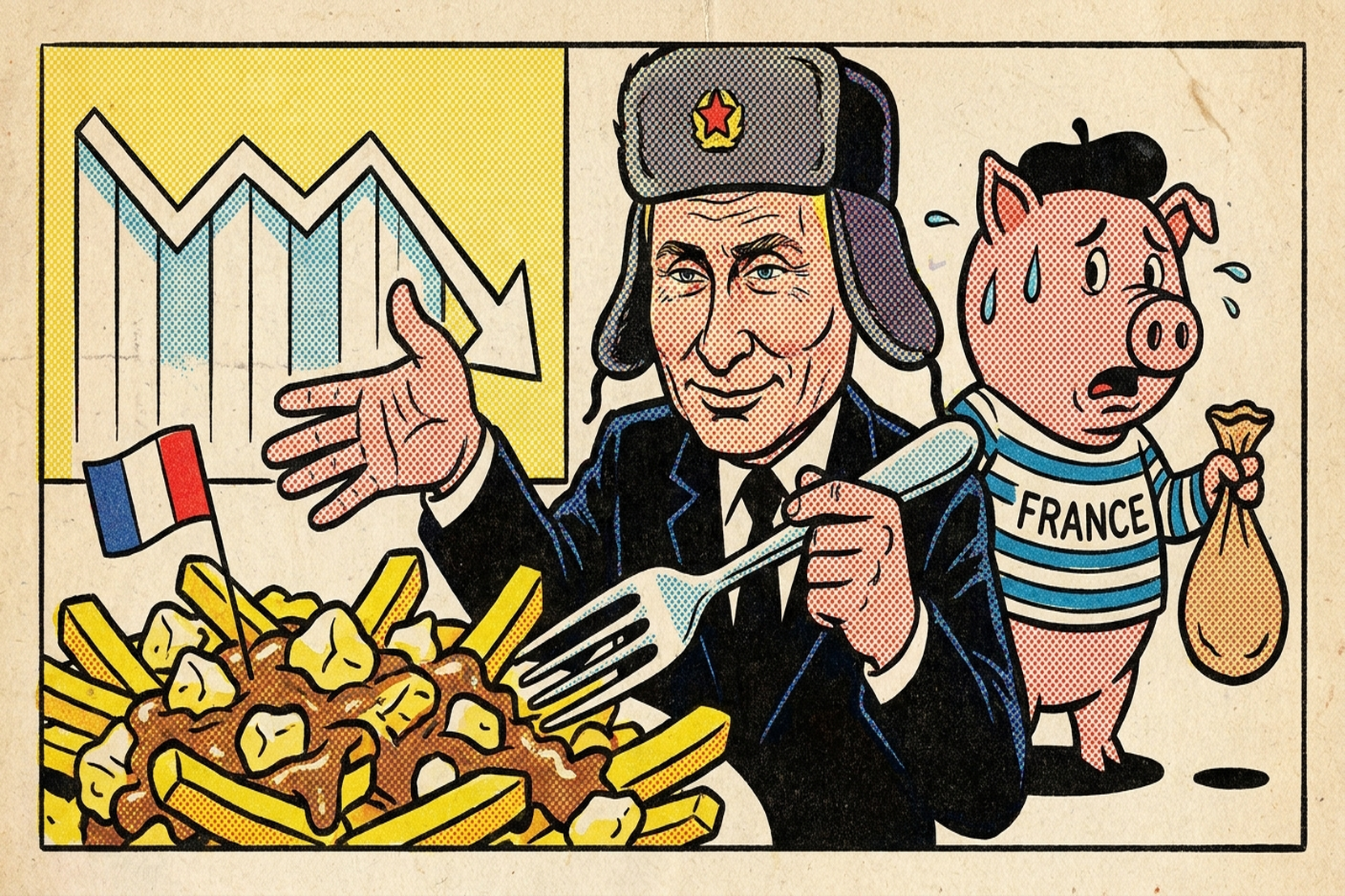 Poutine se moque de nous. Il a tort. Et raison.