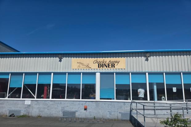 Runway views and good food: My visit to Chocks Away Diner