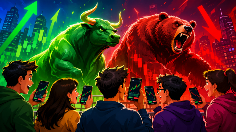 India's stock market mania hits milestone: NSE logs 26 crore trading ...