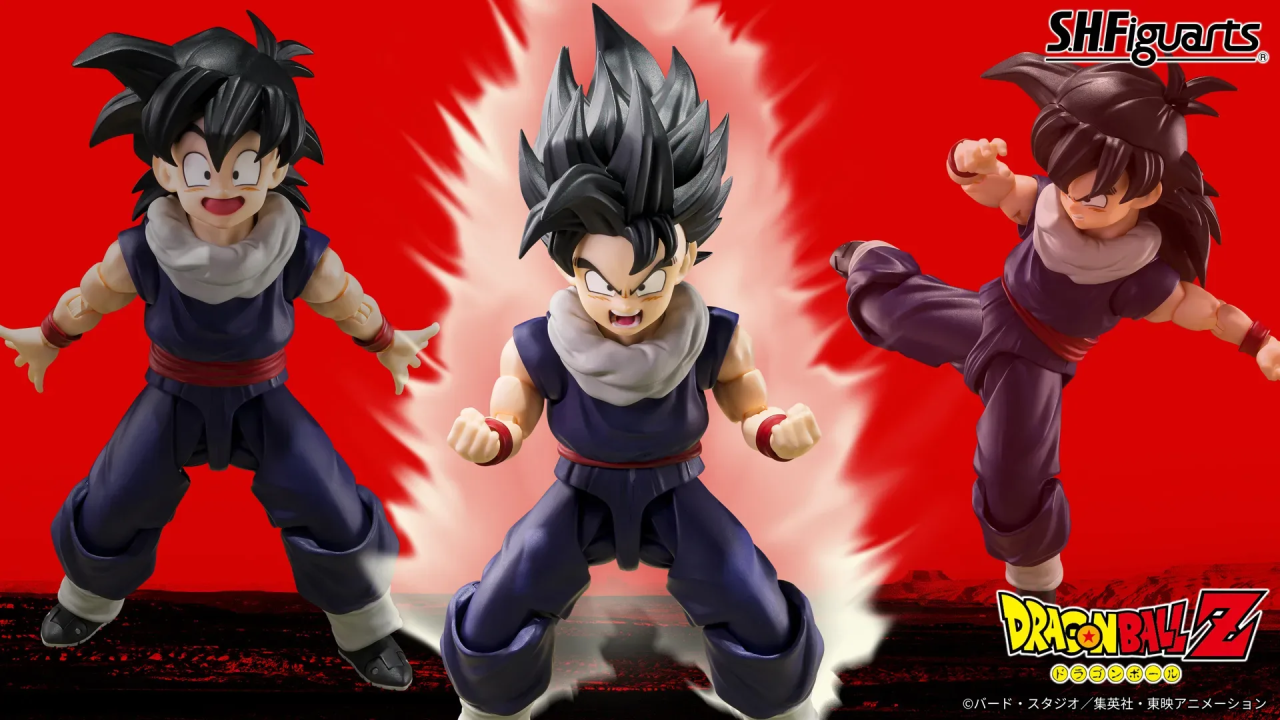 Son Gohan torna nella linea SH Figuarts con una figure completamente ...