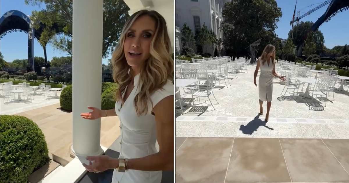 Lara Trump reveals Trump has installed gold medallions even in the ...